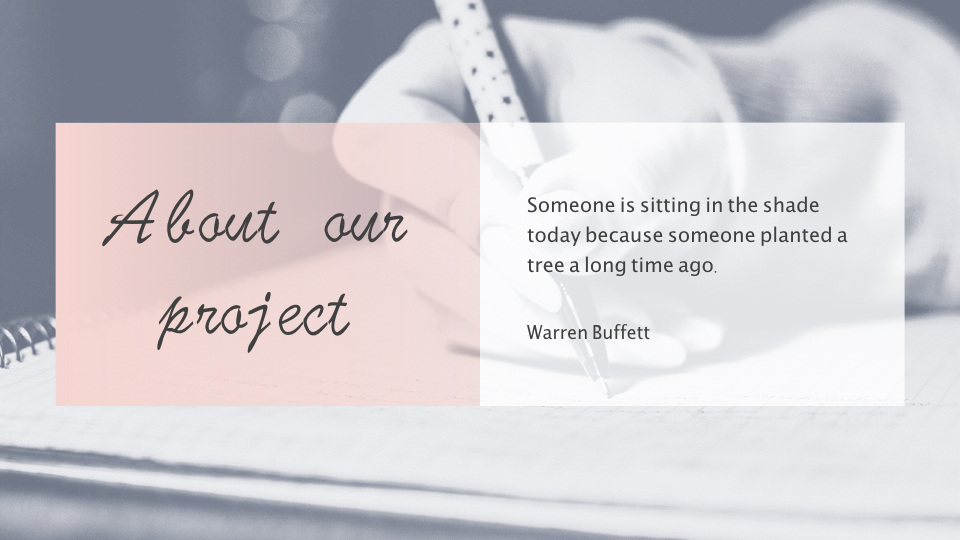 Writing in Note Keynote Templates