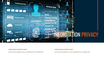 Information Privacy Google Slides Presentation