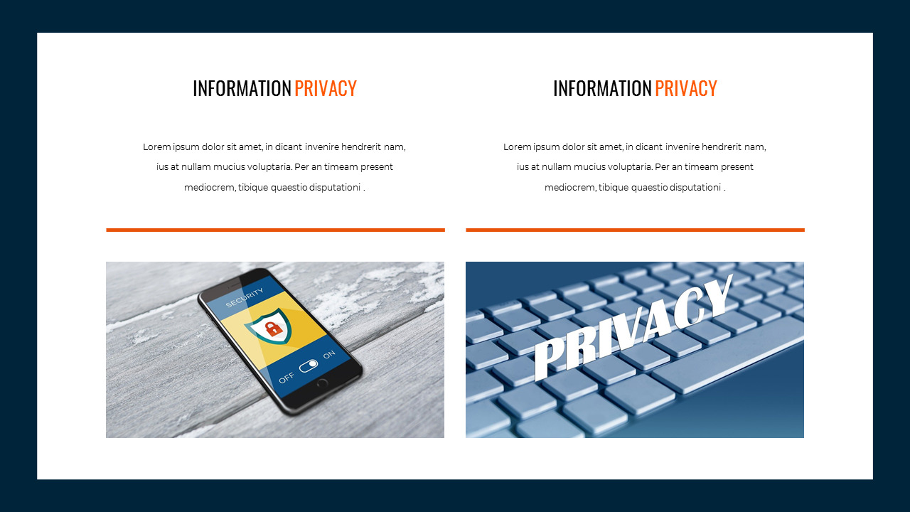Information Privacy Google Slides Presentation