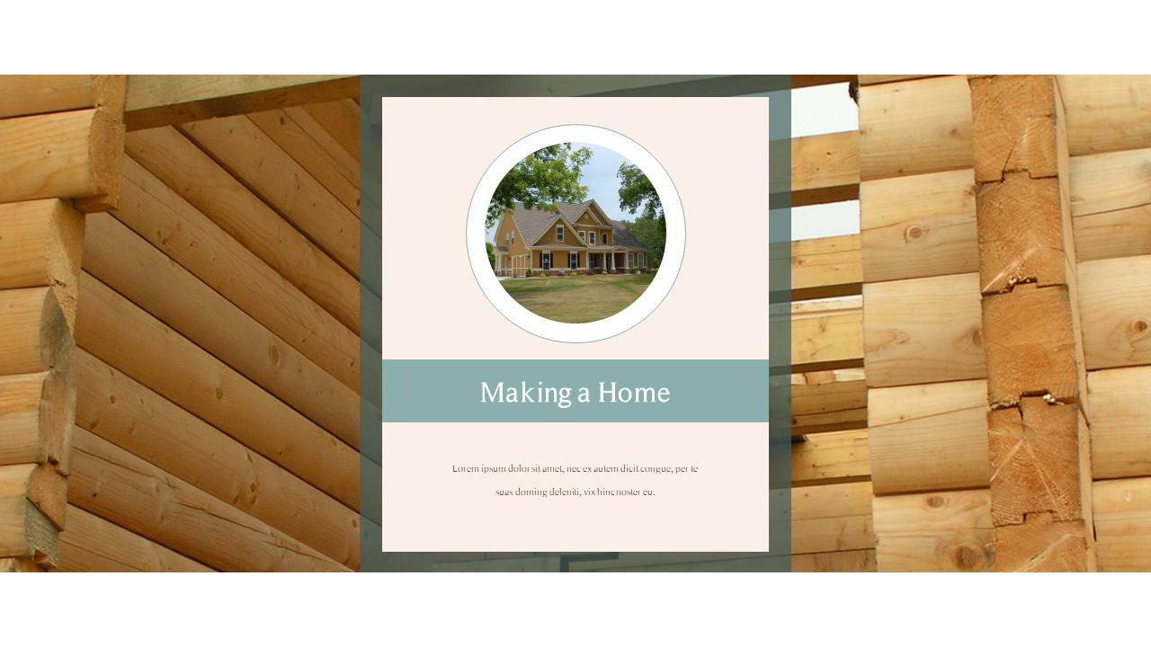 Building a House PowerPoint Theme