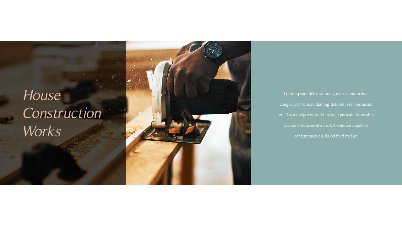 Building a House PowerPoint Theme