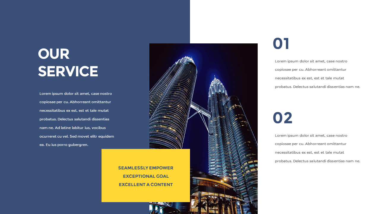 City of Business PowerPoint Backgrounds