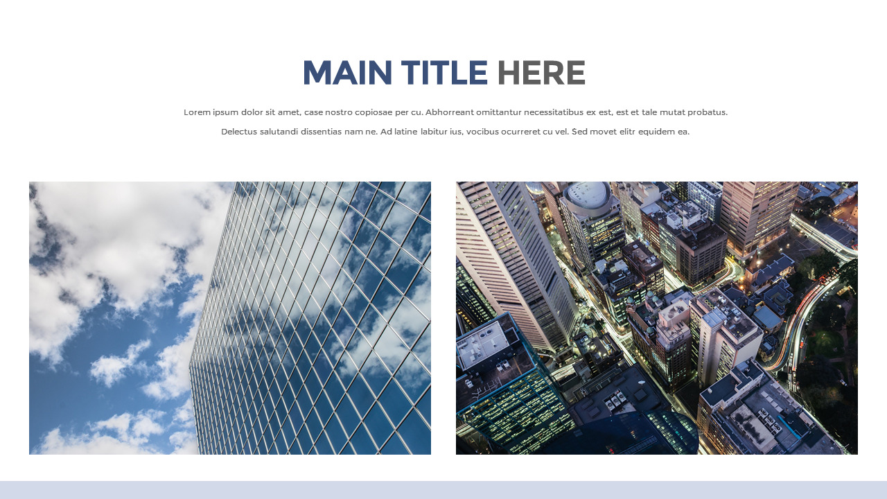 City of Business PowerPoint Backgrounds