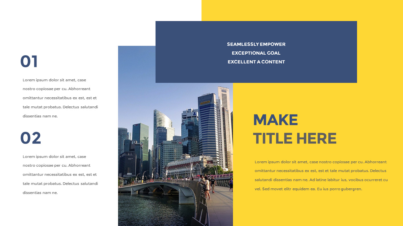 City of Business PowerPoint Backgrounds