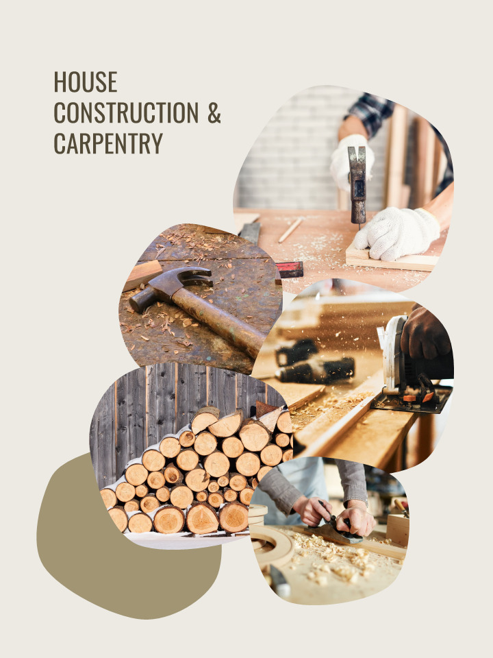 House Construction & Carpentry presentation slide