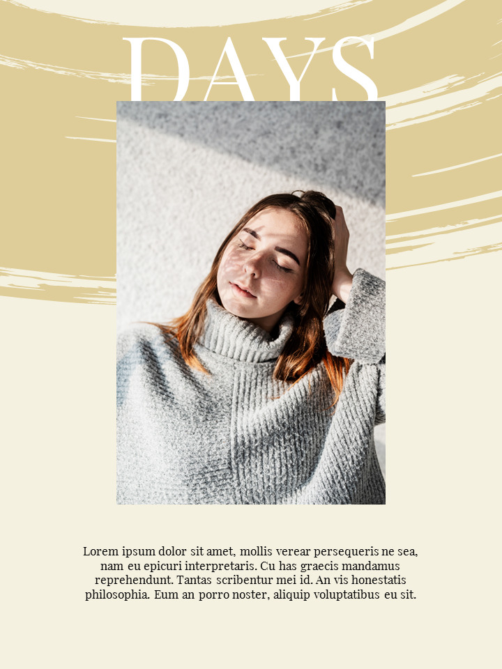 Mood in Lifestyle Simple Google Slides Templates