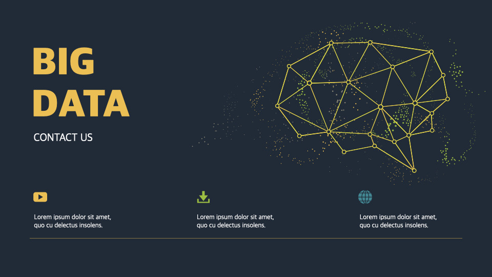 Big Data Analysis Pitch Deck Product Deck