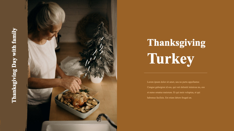 Thanksgiving Day with Family template keynote