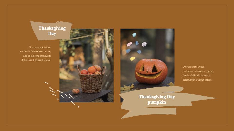 Thanksgiving Day with Family template keynote