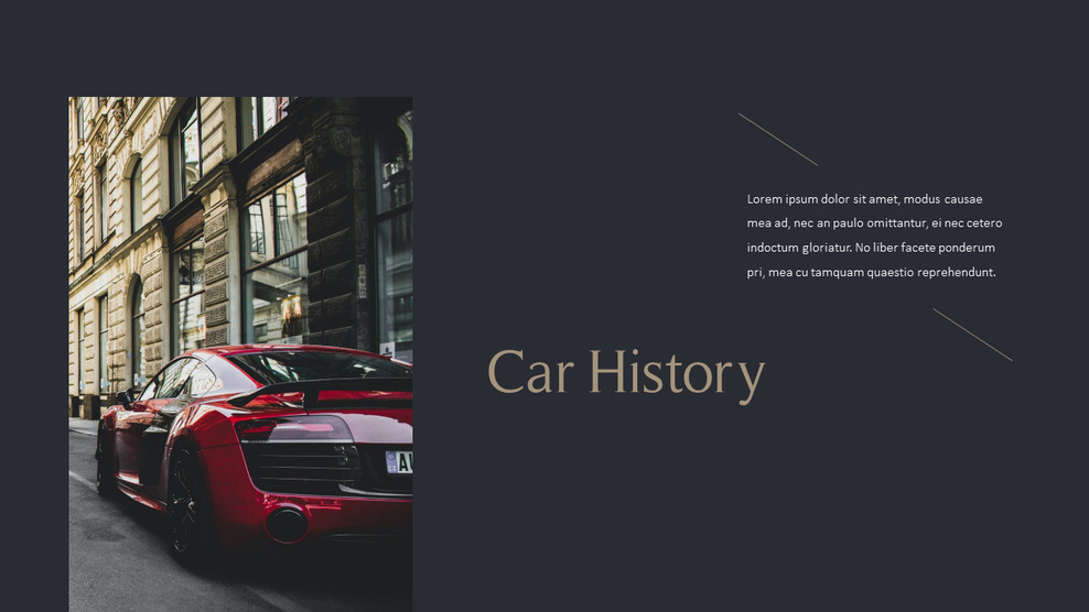 The Car PowerPoint Presentation PPT|Lifestyle|Templates