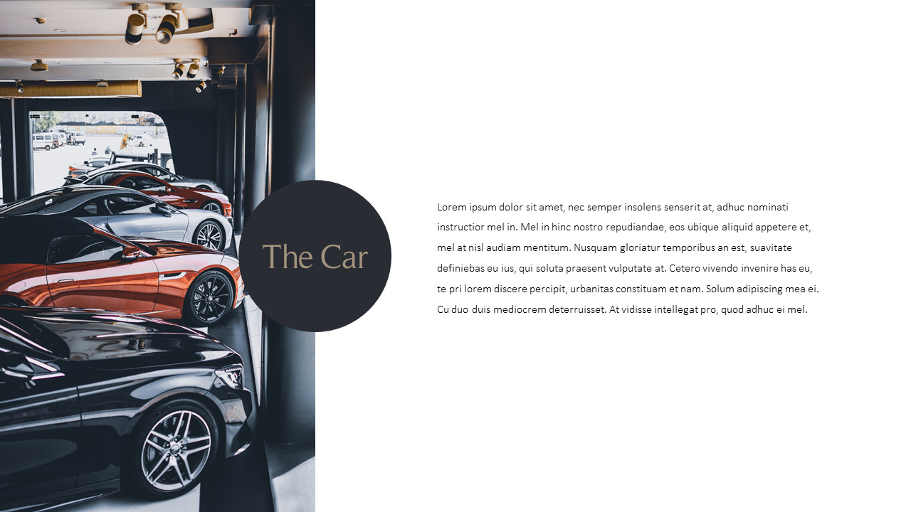 The Car PowerPoint Presentation PPT|Lifestyle|Templates