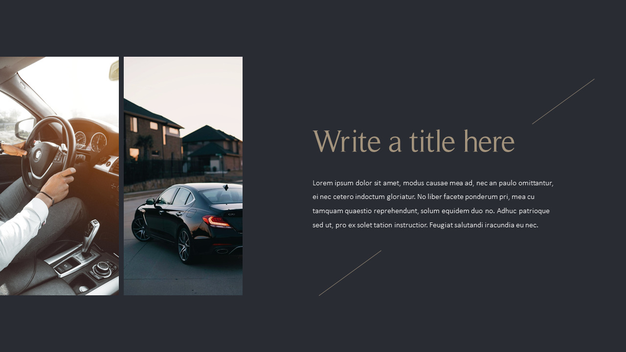 The Car PowerPoint Presentation PPT|Lifestyle|Templates