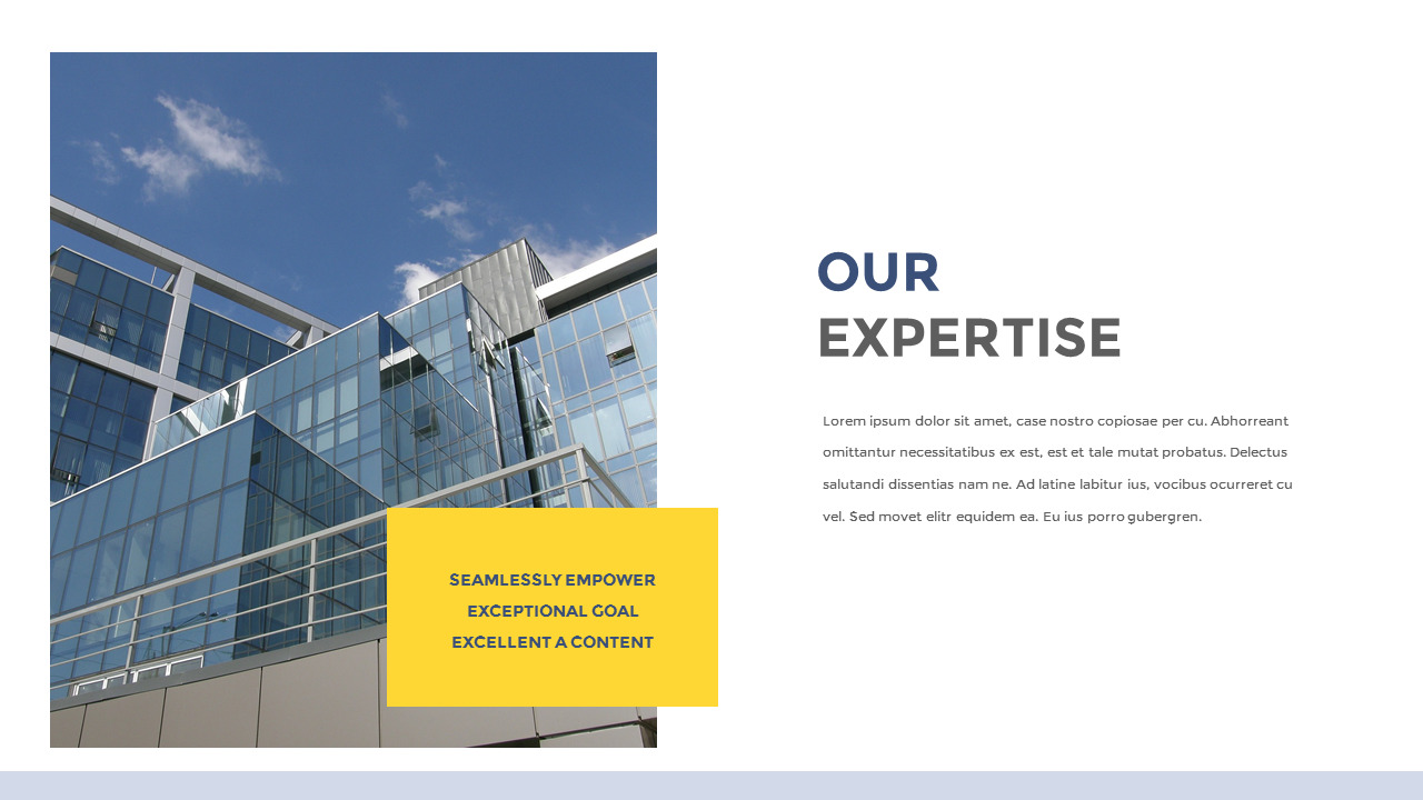 City of Business template design