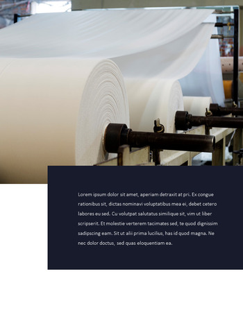 Pulp and Paper Industry Startup PPT Templates