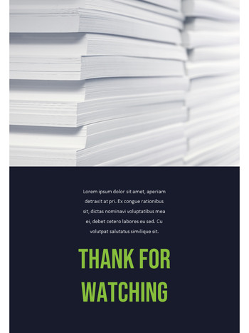 Pulp and Paper Industry Startup PPT Templates