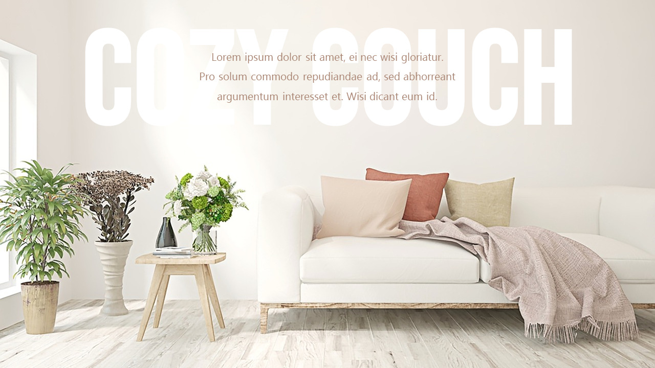 Choosing the Perfect Sofa Best PowerPoint Presentation Templates|Lifestyle