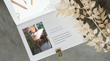 Desks - Home Office Furniture Google Presentation Slides