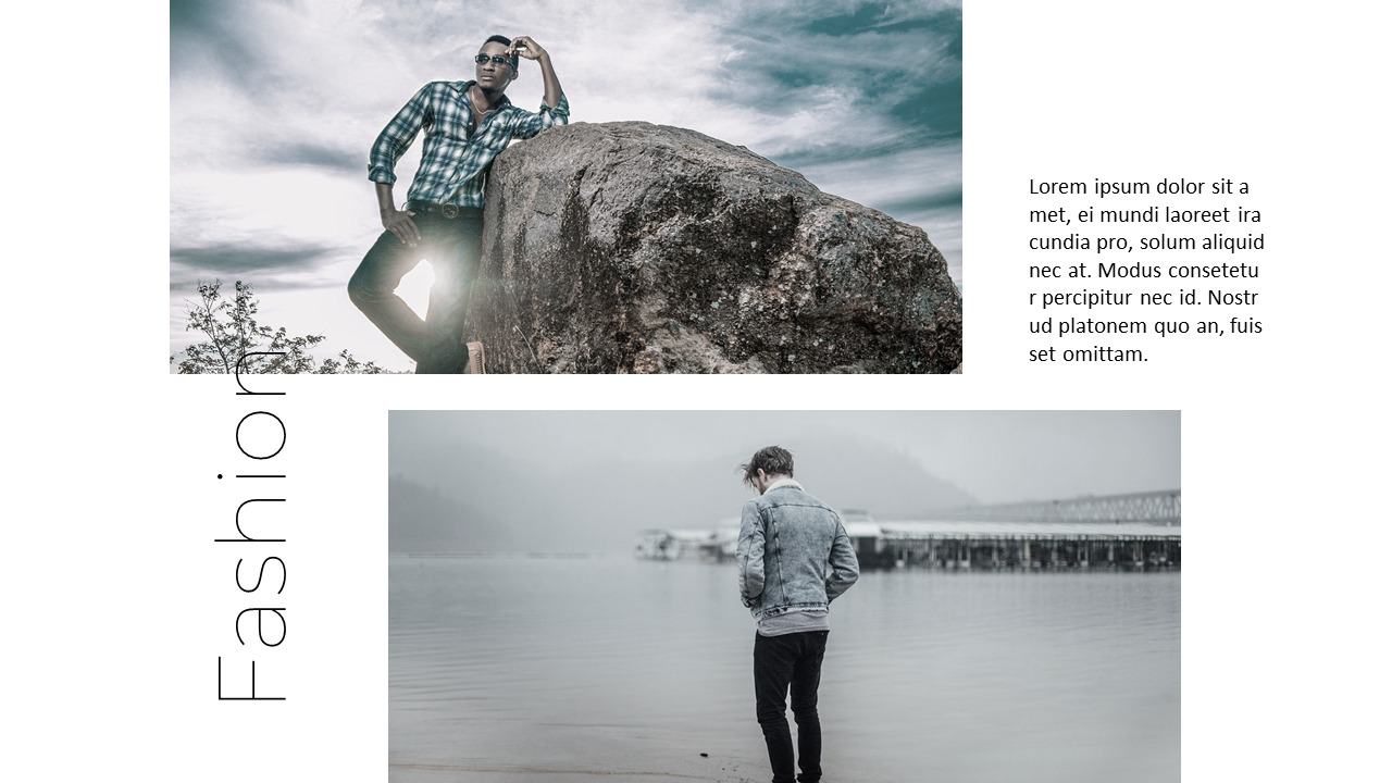Fashion Lookbook Google Slides Templates