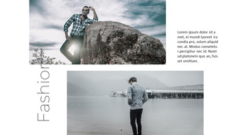 Fashion Lookbook Google Slides Templates