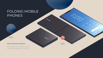 Best Foldable Phones presentation slide design
