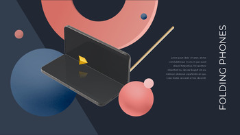 Best Foldable Phones presentation slide design