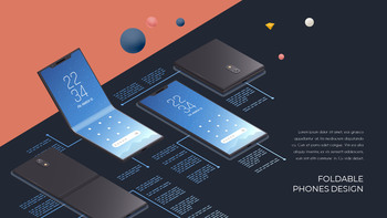 Best Foldable Phones presentation slide design