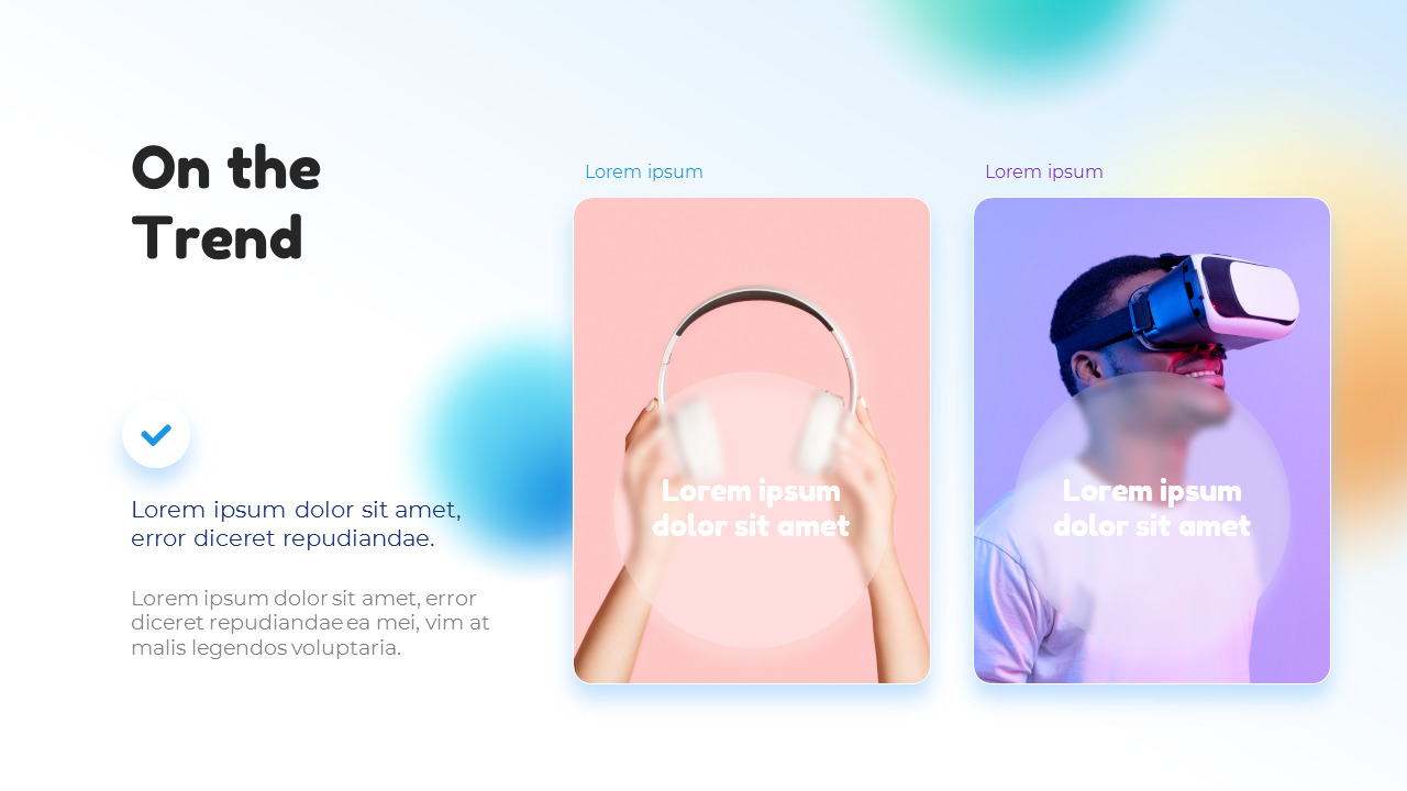 Glassmorphism Concept Pitch Deck PowerPoint Presentation Design