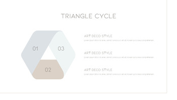 Minimal Art Deco Design slide powerpoint|Lifestyle|Templates