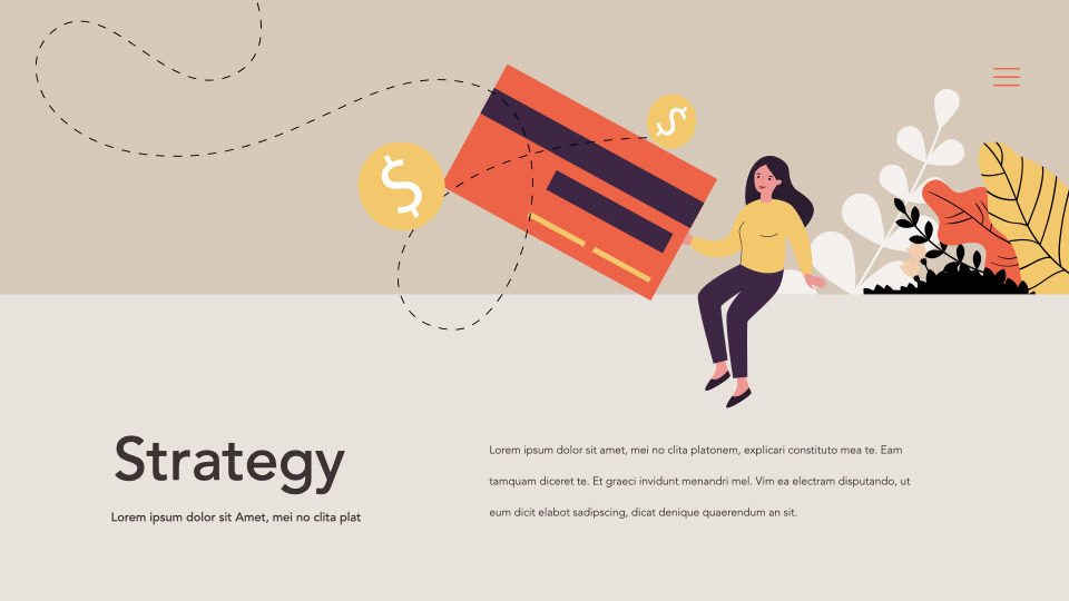 Premium Financing presentation slide design