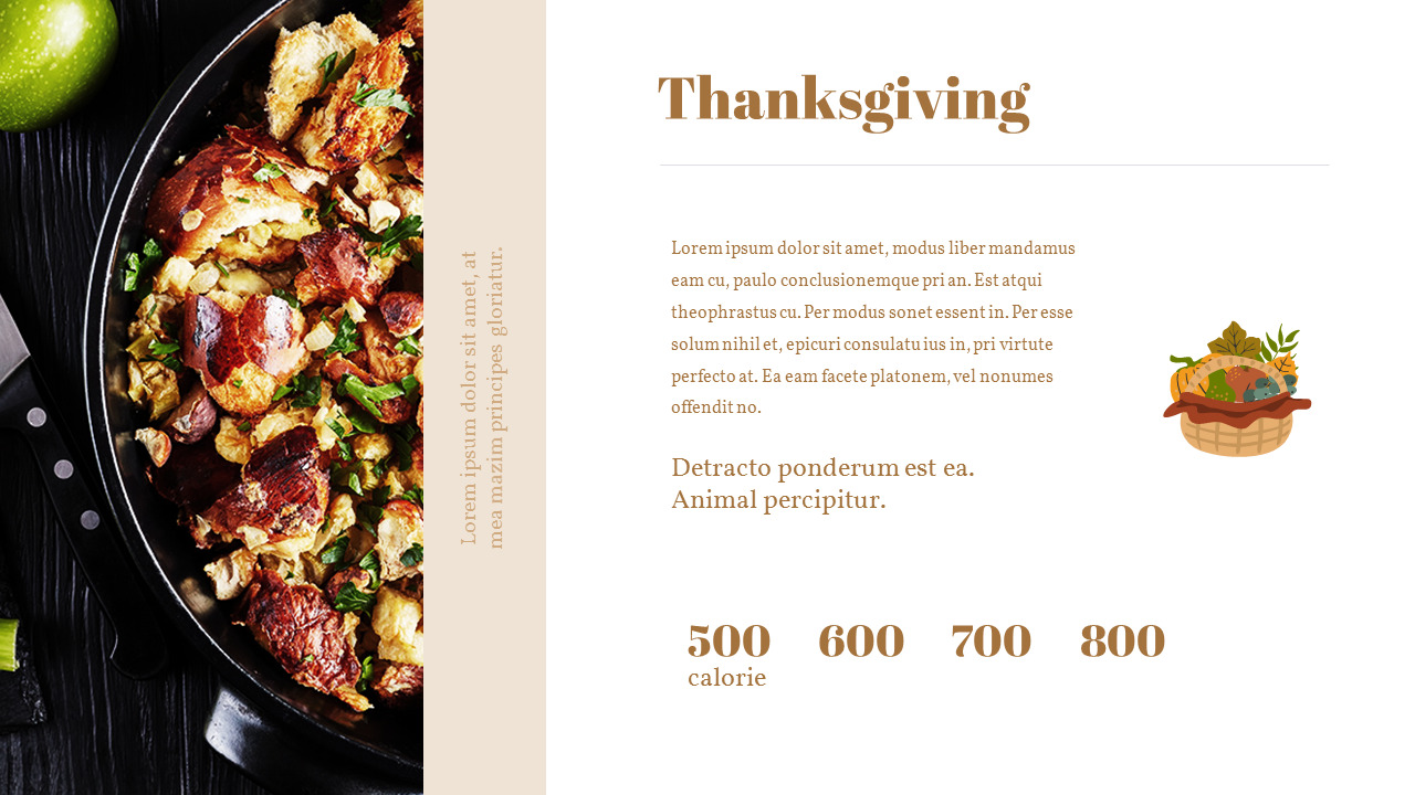 Happy Thanksgiving Day Google PowerPoint Slides