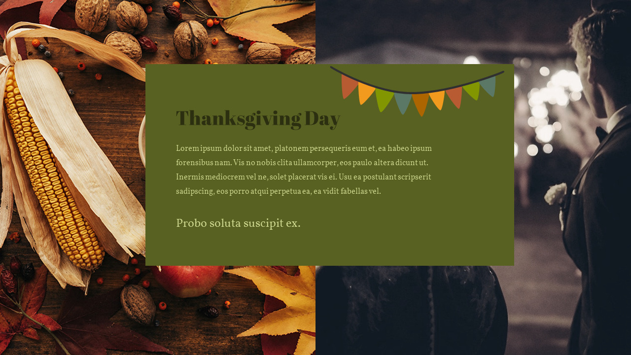 Happy Thanksgiving Day Google PowerPoint Slides