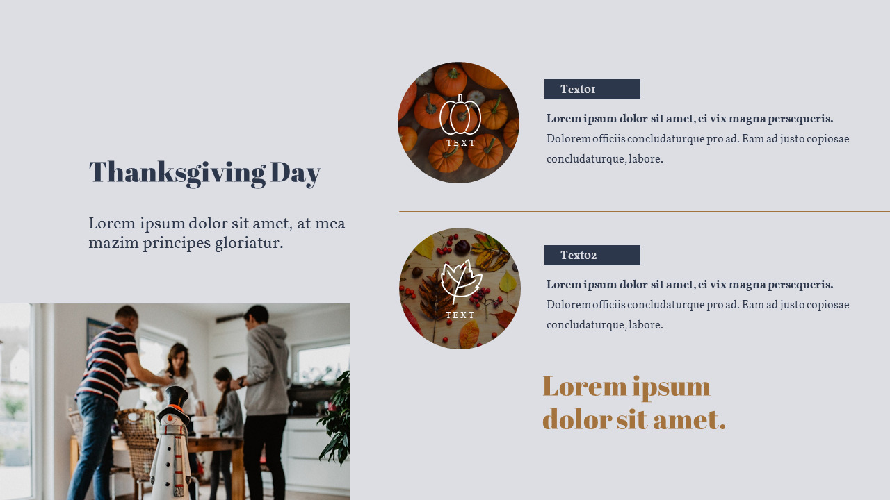 Happy Thanksgiving Day Google PowerPoint Slides