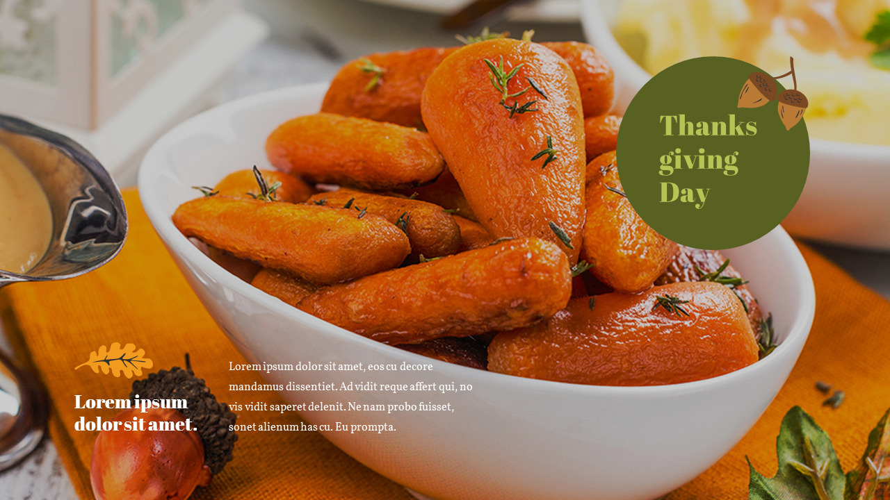 Happy Thanksgiving Day Google PowerPoint Slides