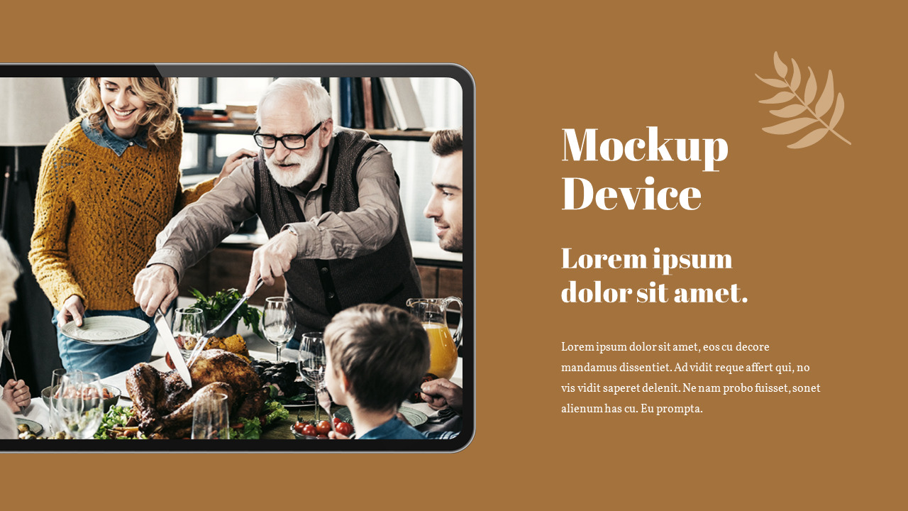 Happy Thanksgiving Day Google PowerPoint Slides