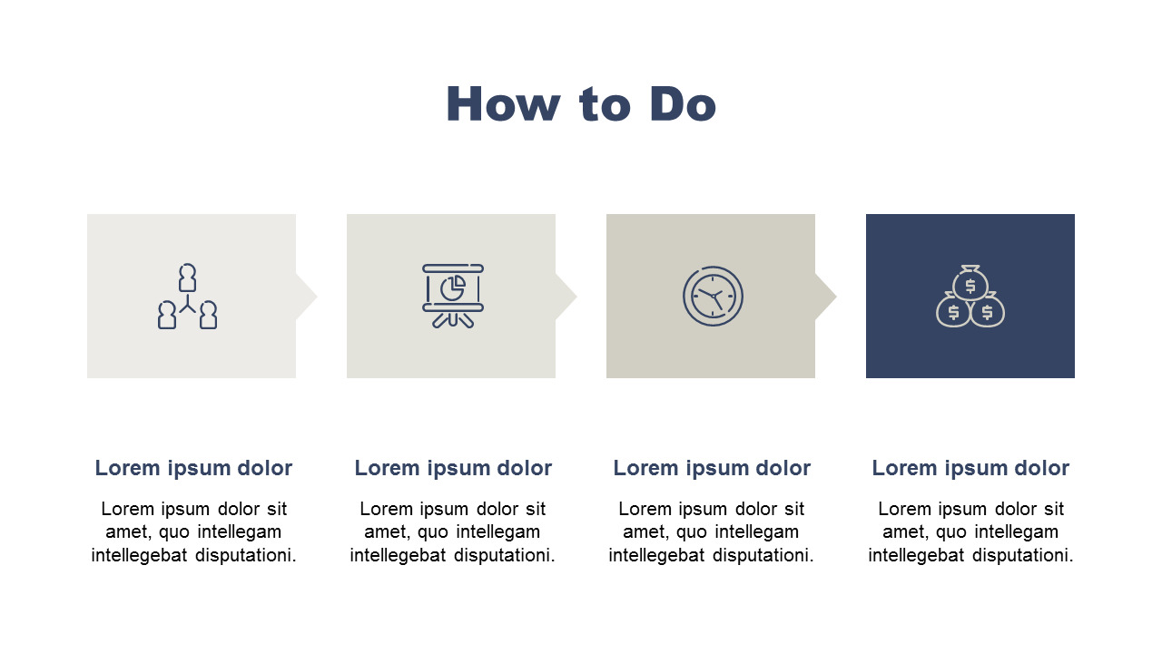 Minimalist Project Easy Google Slides Template