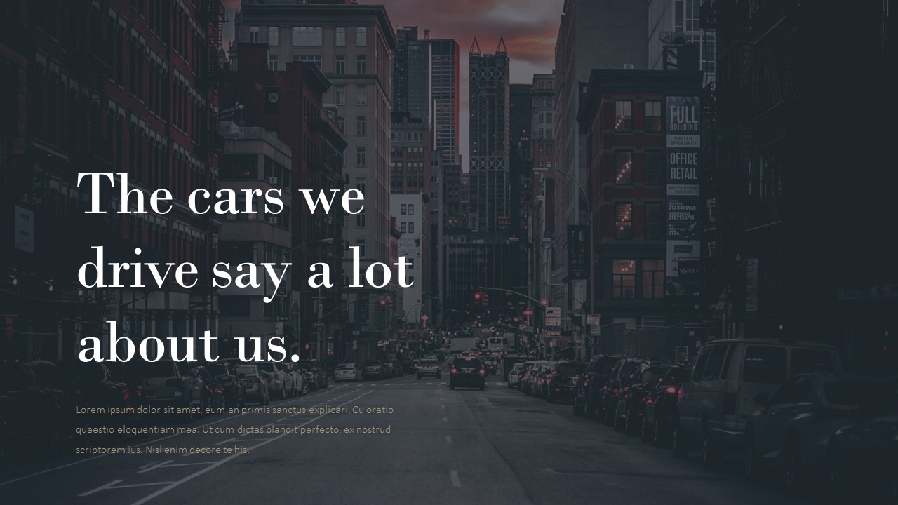 The Car Google Slides Interactive|Lifestyle