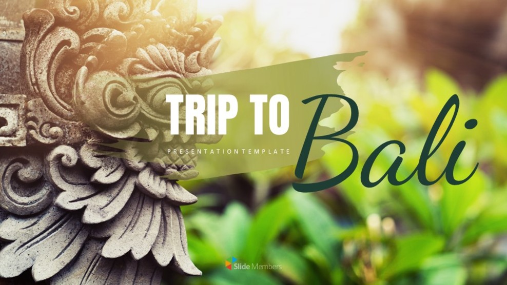 Trip to Bali Google Slides Presentation