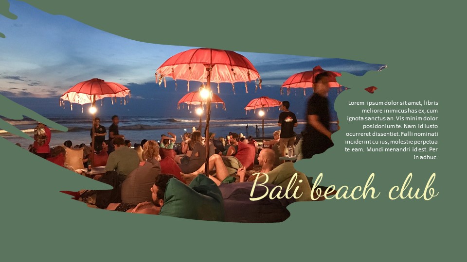 Trip to Bali Google Slides Presentation