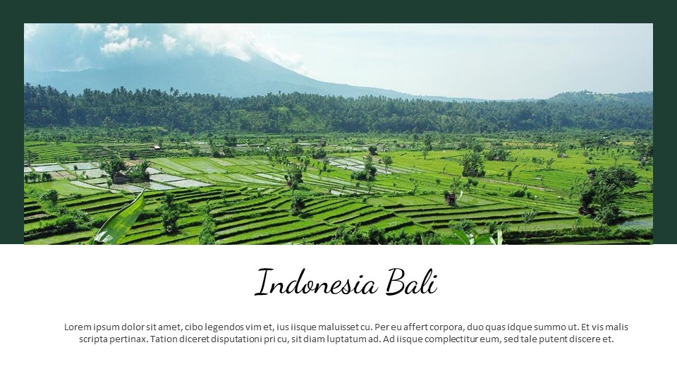 Trip to Bali Google Slides Presentation