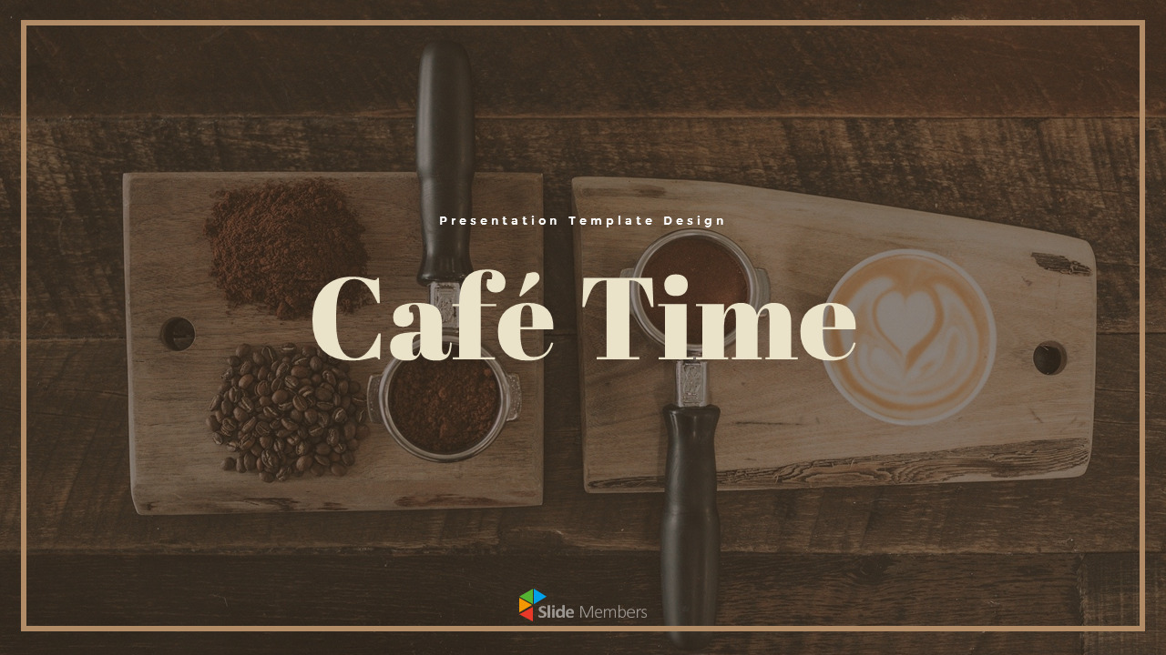 Café Time PowerPoint Presentations Samples|Business|Templates