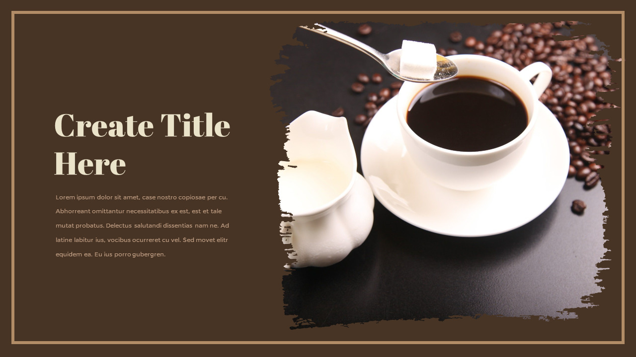Café Time PowerPoint Presentations Samples|Business|Templates