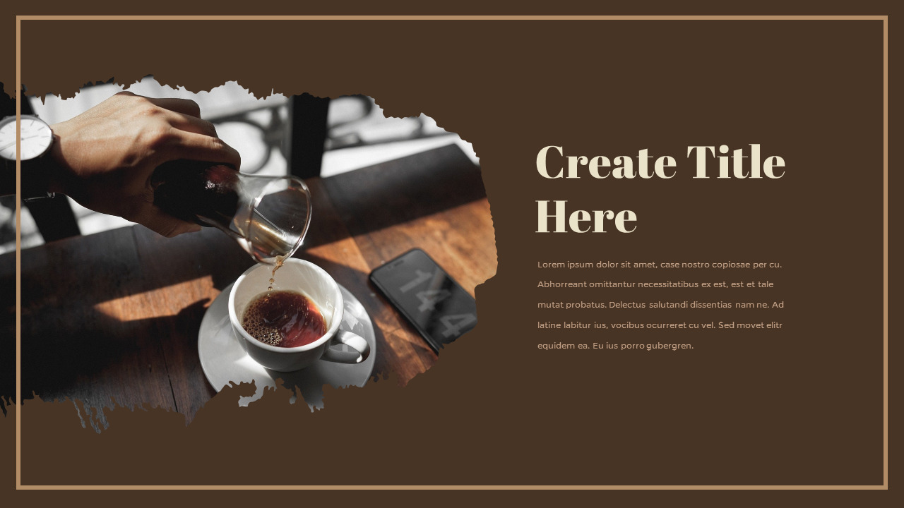 Café Time PowerPoint Presentations Samples|Business|Templates