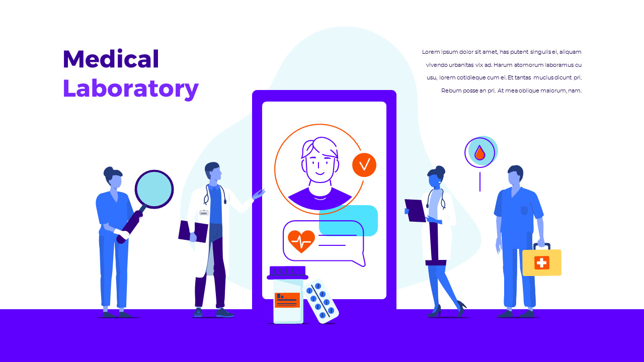 Medical Laboratory Best Business PowerPoint Templates