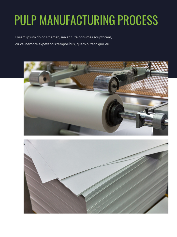 Pulp and Paper Industry Google Slides Template Diagrams Design