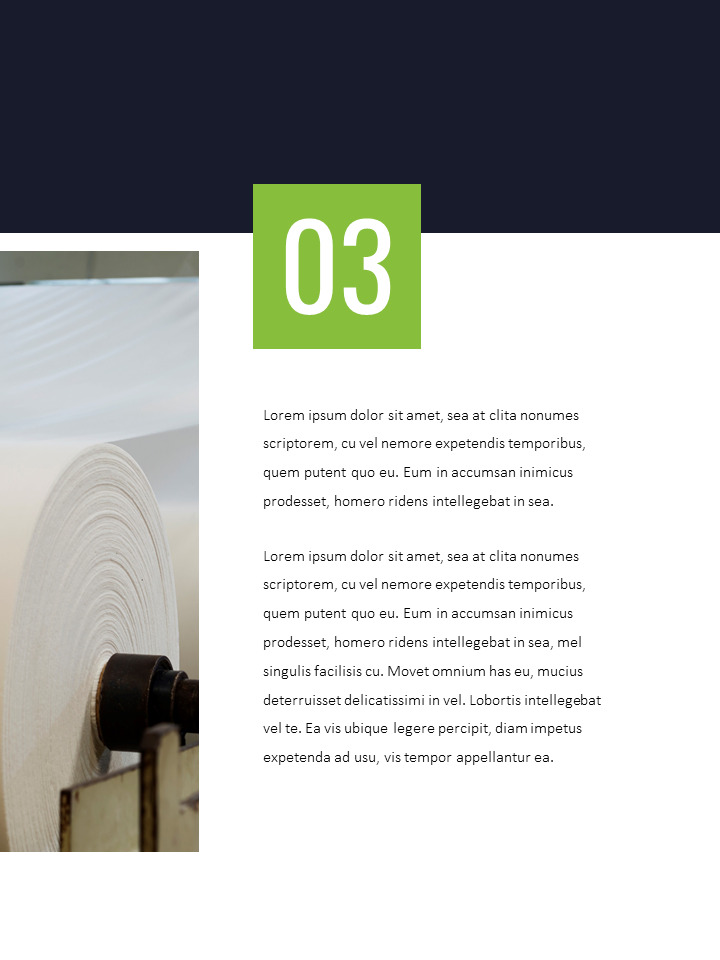 Pulp and Paper Industry Google Slides Template Diagrams Design