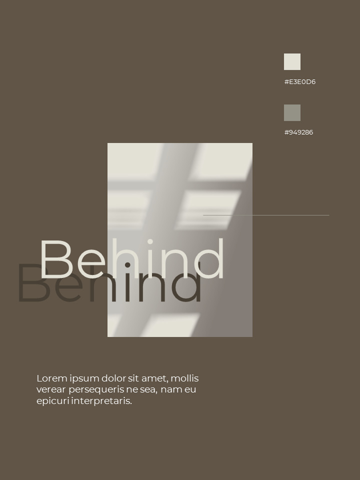 Shadow Concept Vertical Google Slides Presentation Templates