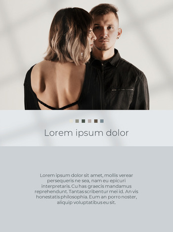 Shadow Concept Vertical Google Slides Presentation Templates