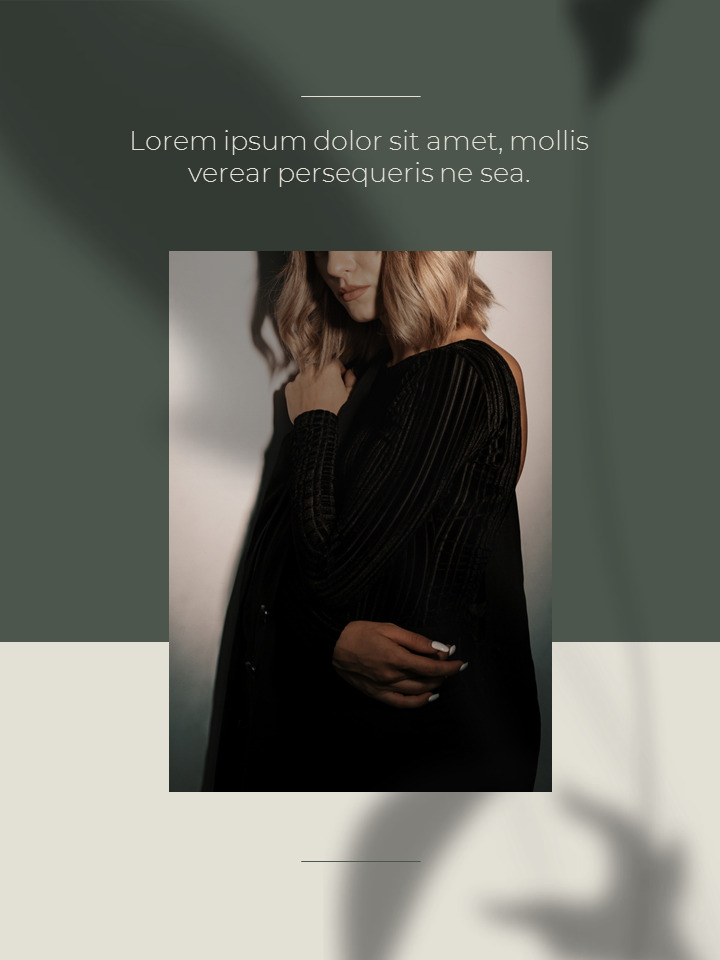 Shadow Concept Vertical Google Slides Presentation Templates