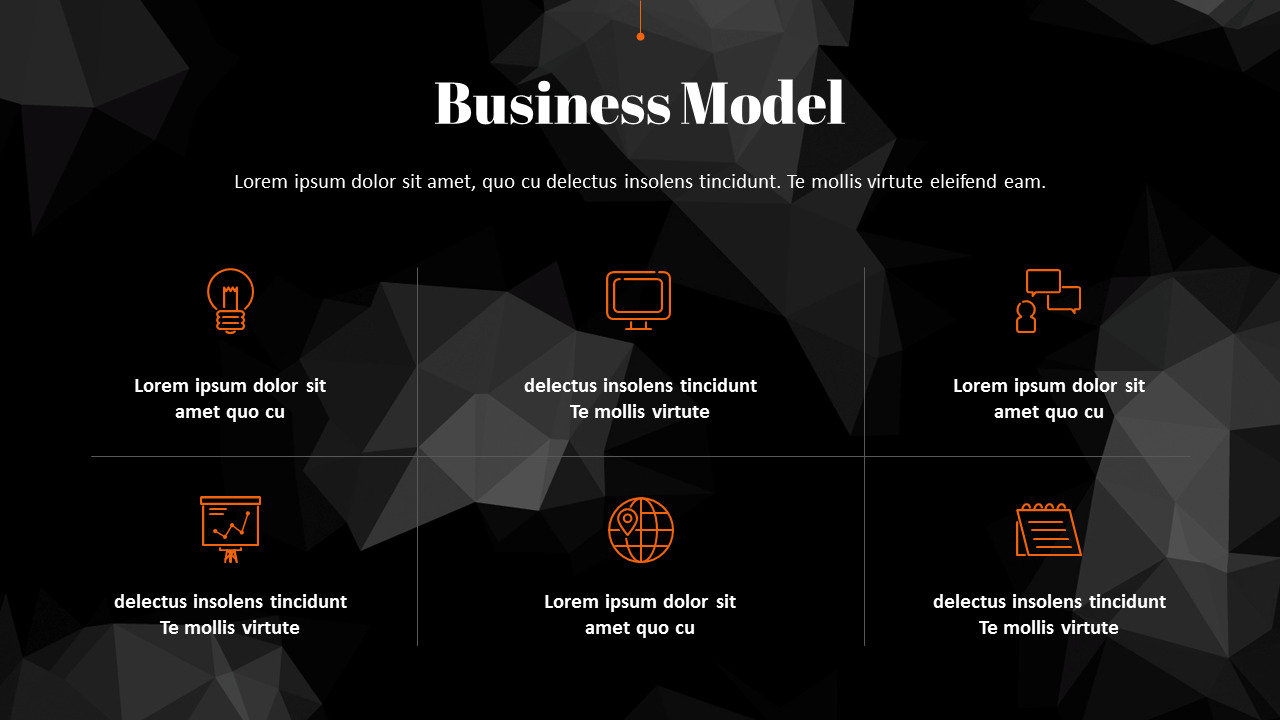 Business Pitch Deck Background Animated PowerPoint Template