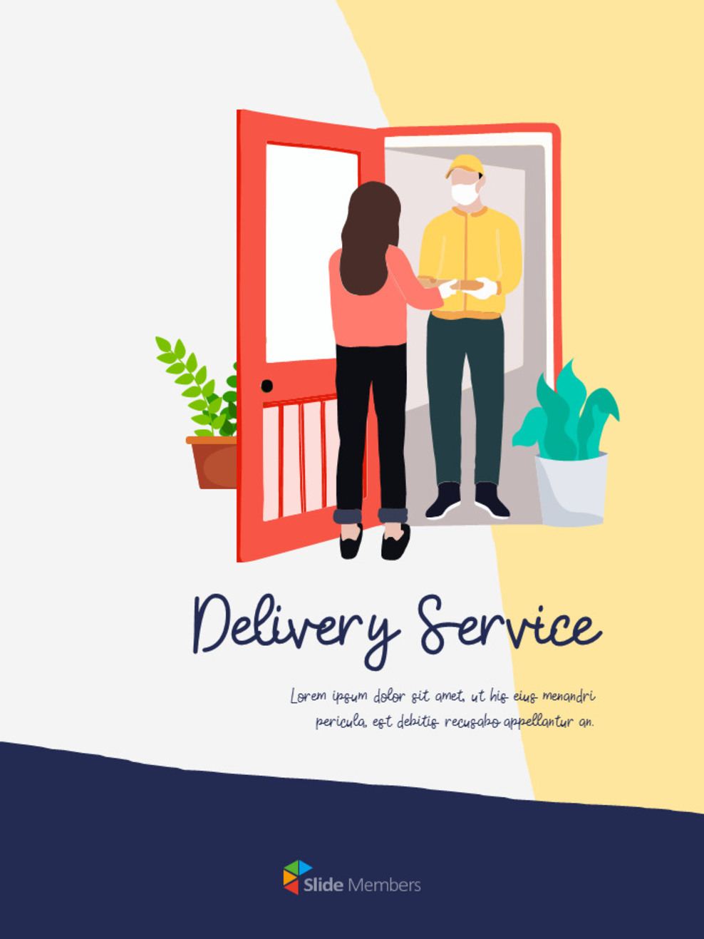 Delivery Service Best PowerPoint Presentation